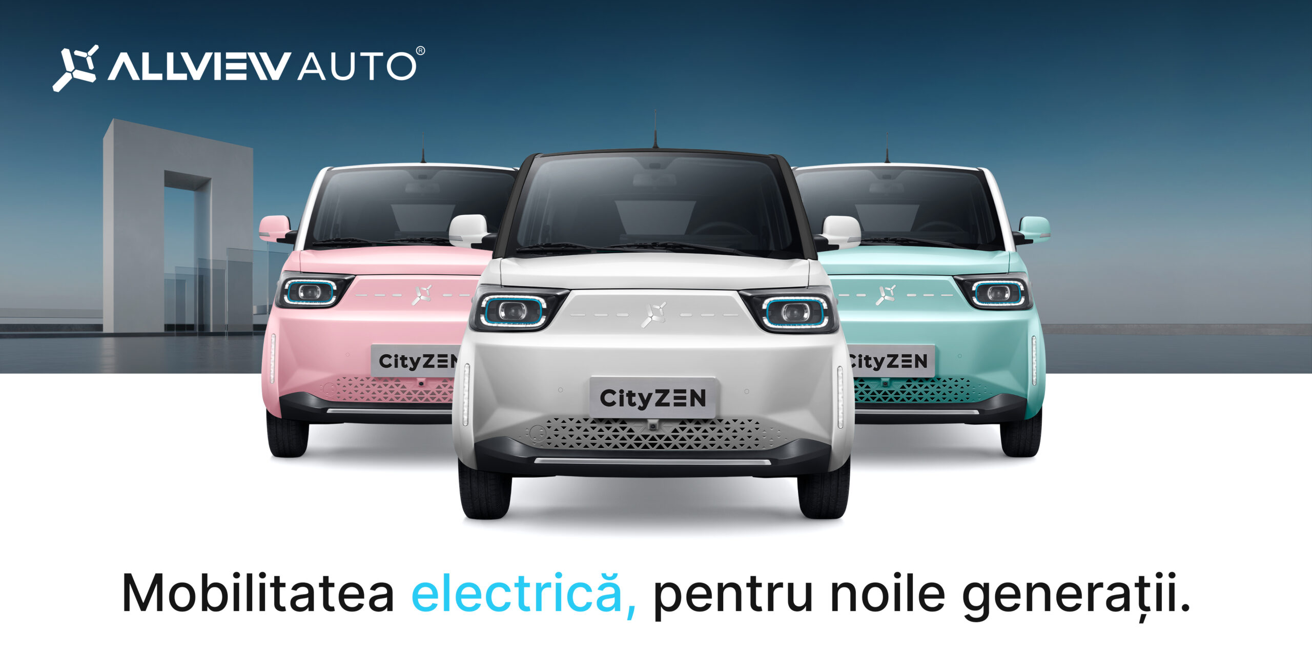 Allview intră oficial pe piața de mașini electrice, cu modelul CityZEN ...